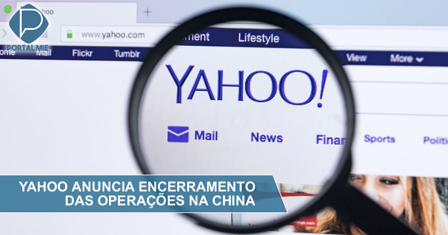 Yahoo sai da China - Portal Mie