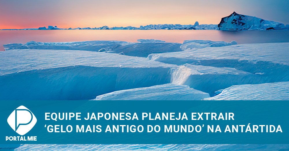 Equipe de expedição do Japão planeja extrair o ‘gelo mais antigo do ...