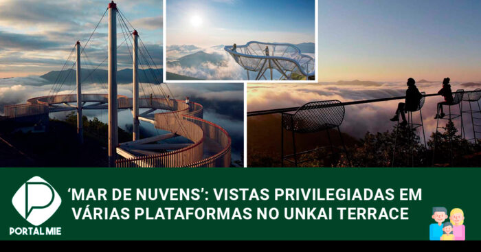 Unkai Terrace: várias plataformas diferentes com belas vistas para um ...