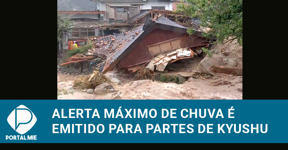 Chuvas em Kyushu causam pelo menos 1 morte - Portal Mie