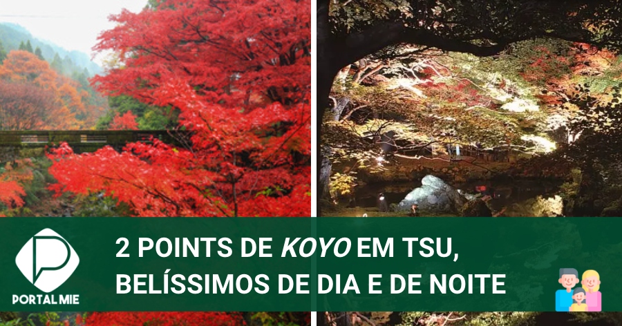 Dois locais imperdíveis em Tsu para apreciar o colorido de outono ...