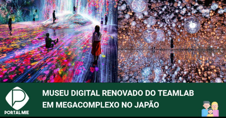 TeamLab prepara museu digital renovado em megacomplexo no Japão - Portal Mie