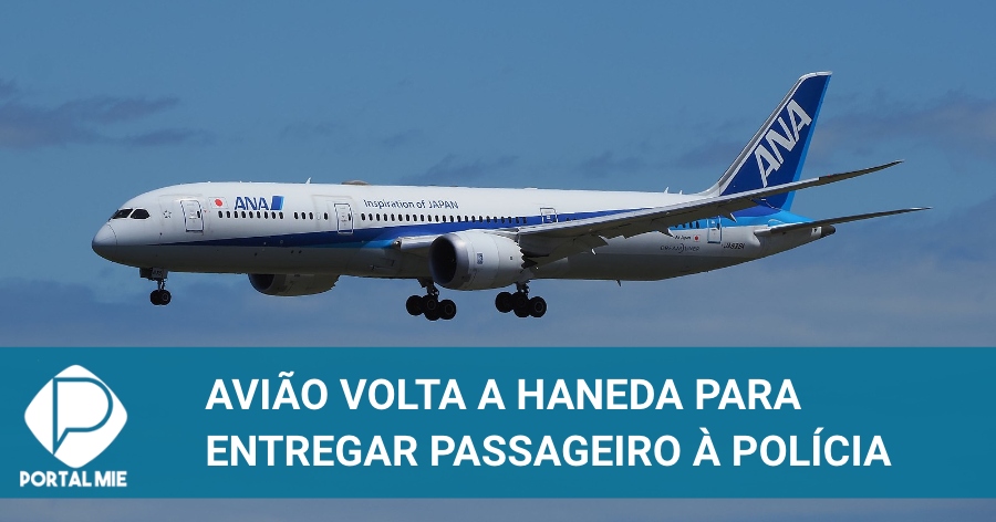 Avião da ANA com destino aos EUA volta para entregar passageiro bêbado ...