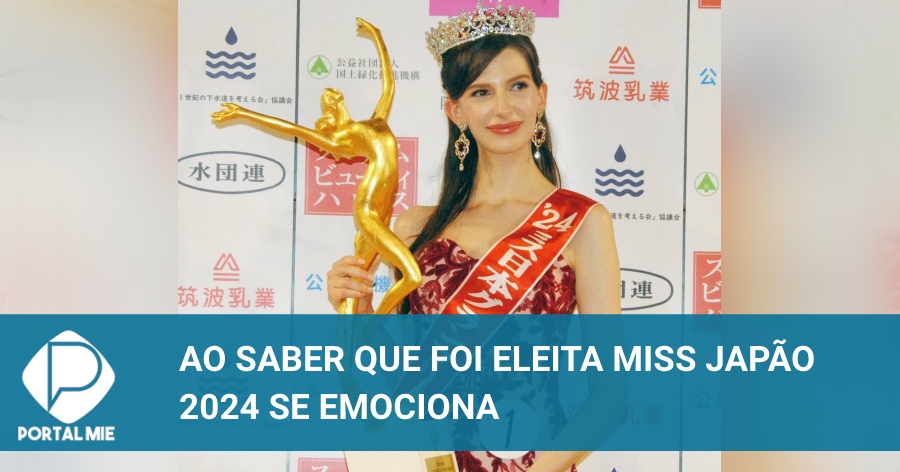 ‘Fui reconhecida como japonesa’, fala emocionada a eleita Miss Nippon ...