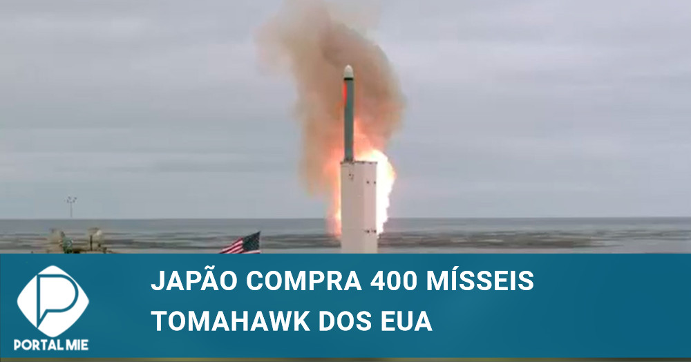 Japão assina contrato para compra de 400 mísseis Tomahawk - Portal Mie
