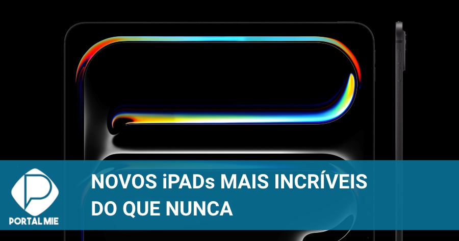 iPads de última geração: o Pro é muito fino, muito claro e muito leve ...