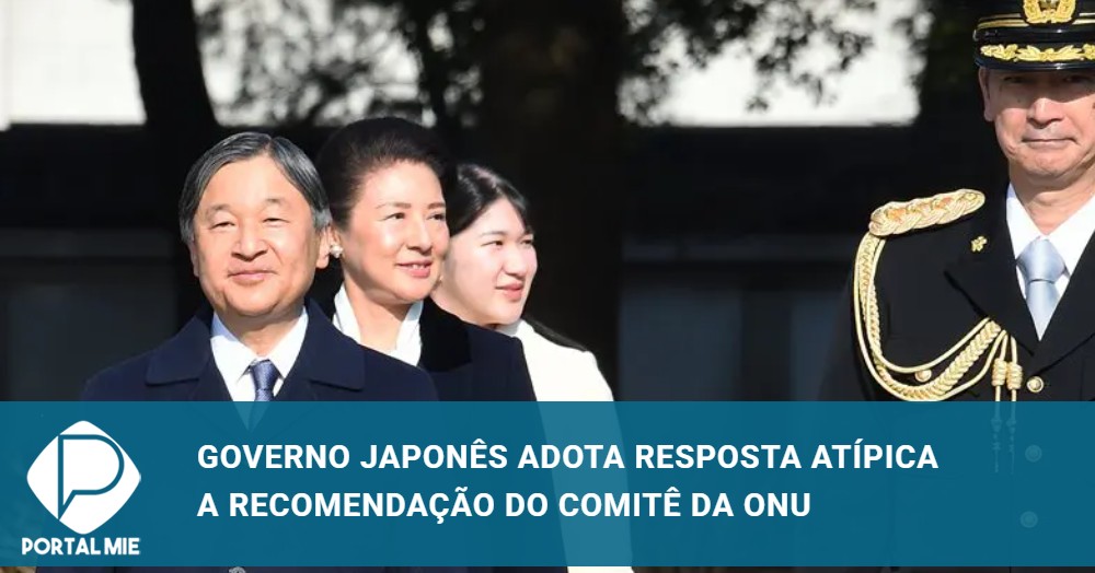 Comitê da ONU recomenda mudanças na legislação imperial do Japão ...