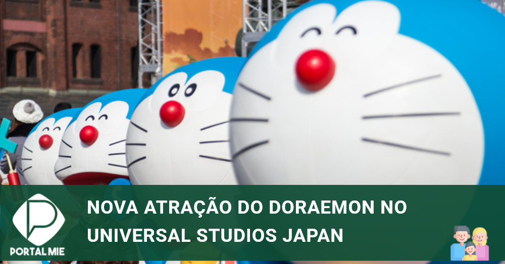 Universal Studios Japan apresenta nova atração do Doraemon - Portal Mie