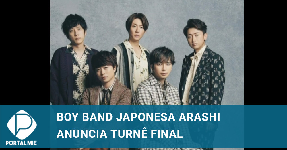 Banda popular japonesa Arashi anuncia última turnê - Portal Mie