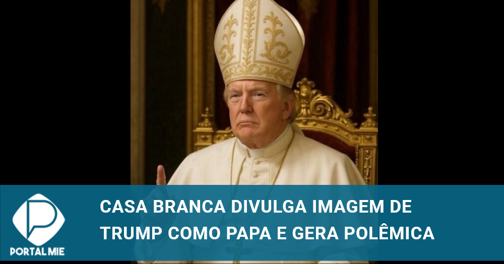 Imagem de Trump como papa gerada por IA causa revolta entre católicos ...