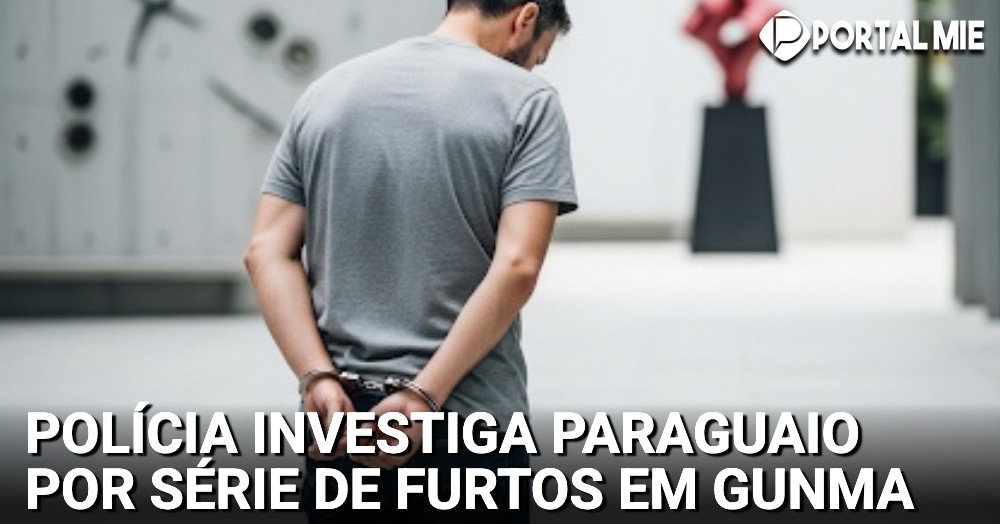 Paraguaio é preso em Gunma por furto de pneus - Portal Mie